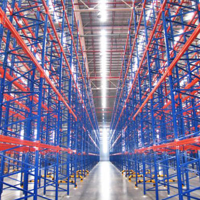 Warehouse Storage Double Deep Pallet Racking with Loading Capacity 500 ...