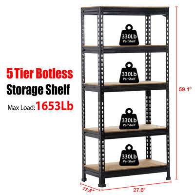 Customized Color Metal Boltless Rivet Racks for Heavy Duty Storage and ...