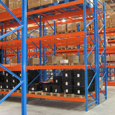 Orange Selective Heavy Duty Storage Pallet Racking System Warehouse ...