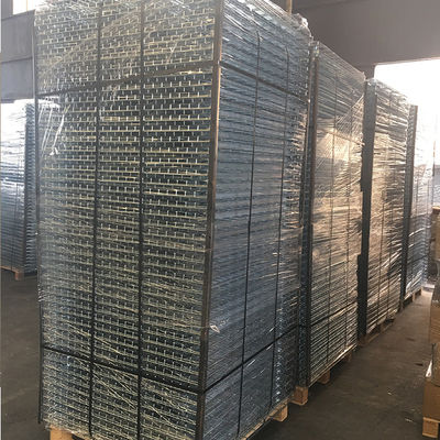 Customizable Height Wire Mesh Decking for Selective Racking Organization