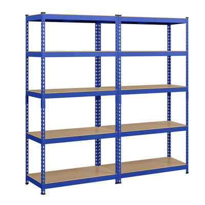 Steel Reinforced Structure Warehouse Boltless Rivet Storage Shelving ...