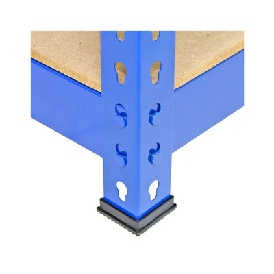 50-200kg Display Home Supermarket Steel Boltless Rivet Shelves with ...