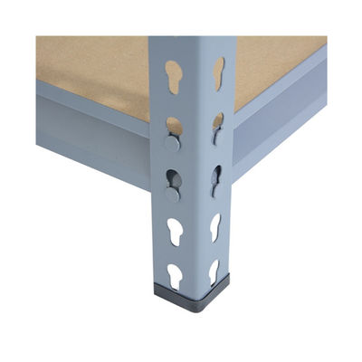 50-200kg Display Home Supermarket Steel Boltless Rivet Shelves with ...
