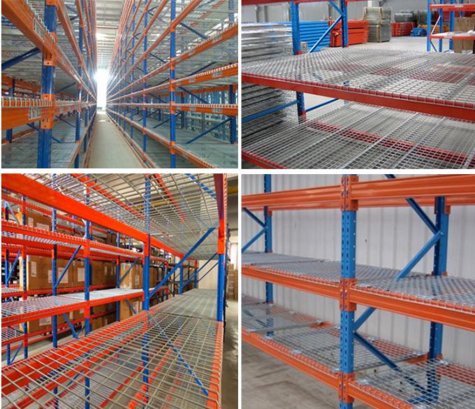 Galvanized Steel 42''x46'' F Channel Wire Mesh Decking Panels for ...